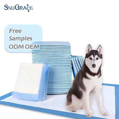 China OEM/ODM Custom Pet Pee Pads for Puppy Training 600X350mm 600X450mm 600X600mm 900X600mm for sale