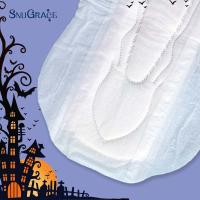 China Soft Breathable SNUGRACE Organic Ladies Sanitary Napkin Supports Odm Oem Customization for sale