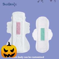 China Soft Breathable SNUGRACE Organic Ladies Sanitary Napkin Supports Odm Oem Customization for sale
