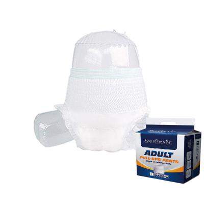 China 3-D Leak Prevention Style Adult Diaper Pants Pull Up Clothlike Pants for Incontinence for sale