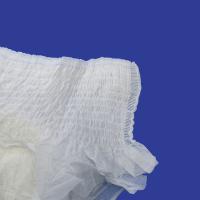China Highly OEM ODM Soft Breathable Cotton Topsheet Pants Diapers with Original Woven Design for sale