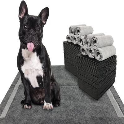 China Black Super Absorbent Pet Pee Pee Training Products for Dogs and Cats Bamboo Charcoal for sale