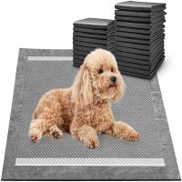 China Black Super Absorbent Pet Pee Pee Training Products for Dogs and Cats Bamboo Charcoal for sale
