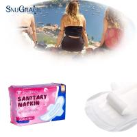 China Last Stock Alert SnuGrace Sanitary Napkin with Fast Absorption and Blue Core Model for sale