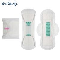 China 14-55 Years Women's Sanitary Napkin with Cotton Soft Silk Thin and Breathable Design for sale