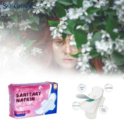 China Breathable Wholesome Disposable Sanitary Napkin Core Body Relieves Dysmenorrhea 240mm for sale