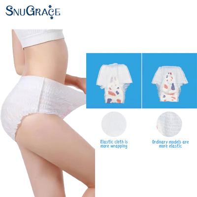 China 360 Waist Comfort and Super Absorbency Adult Ladies Disposable Menstrual Pants Core for sale