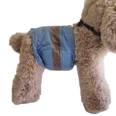 China Customer Requirements Disposable Male Dog Diapers with Humidity Indicator for sale