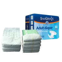 China OEM ODM Acceptable Plain Woven Super Absorbent Adult Diapers for Hospital and Home for sale