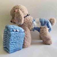 China Pet Diapers for Dogs Cloth-like Film or PE Film Backsheet Sustainable and Eco-Friendly for sale