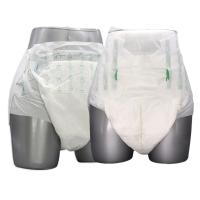 China Printed OEM ODM Acceptable 6000ml Big Adult Diaper with 3D Leak Prevention Channel for sale