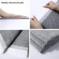 China Carbon Fiber Bamboo Charcoal Pet Pee Pad 22X22 30X36 36X36 23X30 for Puppy Training for sale