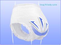 China Disposable Period Pant with Breathable Menstrual Underwear in White OEM ODM for sale