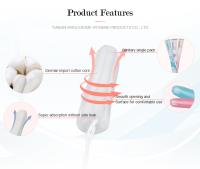 China Adult Private Label Organic Cotton Clean Point Tampons for Female Health Care Product for sale