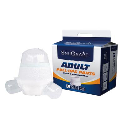 China Disposable Super Soft Absorbent Diapers Pants for Elderly Adults in Incontinence Care for sale