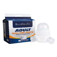 China Adults Disposable Incontinence Panty Diaper Pants with Soft Nonwoven Fabric Top Sheet for sale