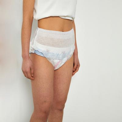 China Korea SAP Lady Menstrual Period Pants for Sanitary Napkin Pants in Soft Nowoven Frabic for sale