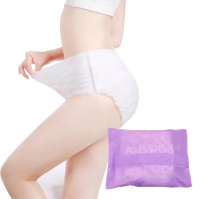 China Private Label Lady Menstrual Panties Mid-Waist Period Panties for Overnight Sleeping for sale