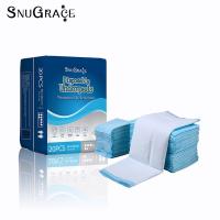 China 6 PLY SNUGRACE Super Absorbent Incontinence Adult Under Pad Disposable Urine Pads For Bed for sale