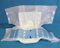 China Printed Absorbent Incontinence Diapers for Adults Large Size Cotton Nappies for sale