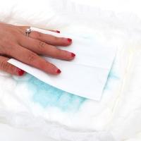 China Printed Absorbent Incontinence Diapers for Adults Large Size Cotton Nappies for sale