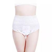 China Customized Disposable Pants Type Adult Diaper Women's Menstrual Period Safety Pants for sale