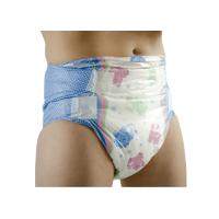 China Unisex Ultra Soft Adult Disposable Incontinence Diaper with 3D Leak Prevention Channel for sale