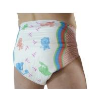 China Unisex Ultra Soft Adult Disposable Incontinence Diaper with 3D Leak Prevention Channel for sale