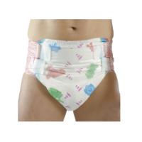 China Unisex Ultra Soft Adult Disposable Incontinence Diaper with 3D Leak Prevention Channel for sale