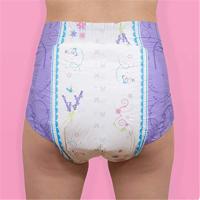 China Soft Breathable Thick Sex Cute Senior Ultra Thick Adult Diaper Customer's Requirement for sale