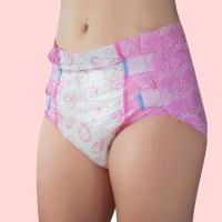 China High Absorbency Fluff Pulp Cute ABDL Incontinence Adult Diapers for Men and Convenient for sale