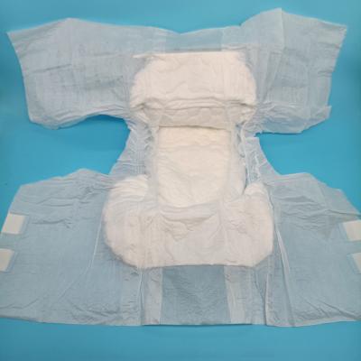 China 70-250g Weight Belted Adult Printed Diaper with Anti-Leak 3D Leak Prevention Channel for sale