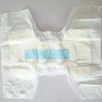 China High Absorption Disposable Tape Adult Training Diaper with 3D Leak Prevention Channel for sale