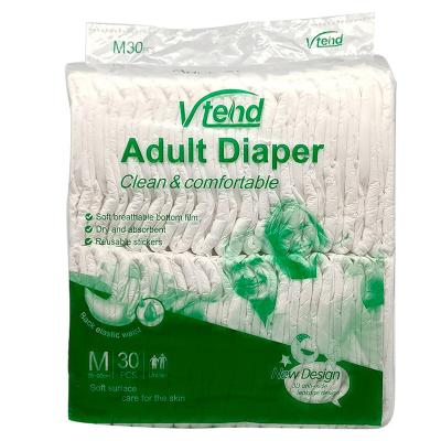 China ISO9001/ISO4001/ISO45001/CE Certified Disposable Incontinence Diaper for Elderly for sale