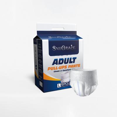 China Freely Offered Samples Adult Diapers and Pants with Soft Non-woven Top Sheet for sale