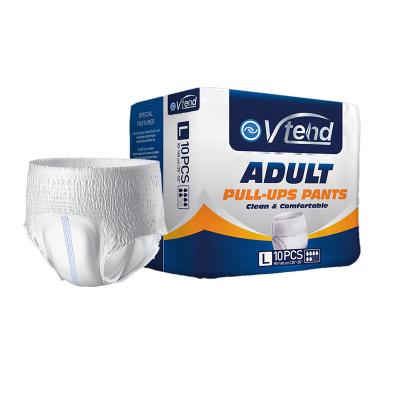China Adjustable Incontinence Disposable Adult Pants Diaper Briefs for Customer's Requirement for sale