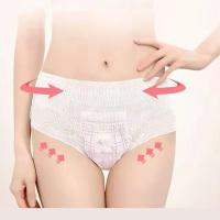China White Adults Incontinence Panty Diaper with ISO CE Certificate and Elastic Waistband for sale