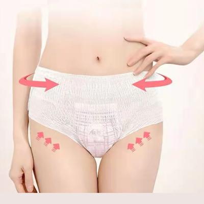 China White Adults Incontinence Panty Diaper with ISO CE Certificate and Elastic Waistband for sale