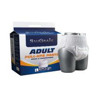 China Customization Supported Adult Disposable Pants Type Diaper with Super High Absorbency for sale