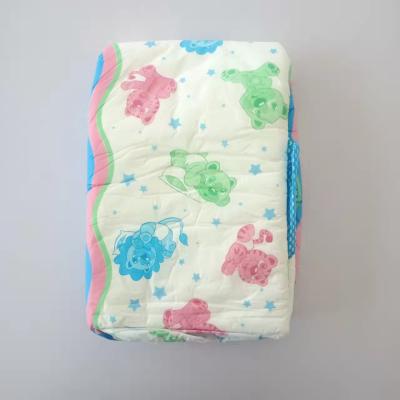 China Biodegradable Ultra Thick Adult Diaper with 800ml-2700ml Absorbency and Colorful Print for sale