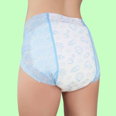 China Economic Disposable Womens Panties with Dry Surface and 3D Leak Prevention Channel for sale