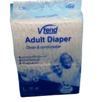 China Super Soft Non-Woven Fabric Old Women Disposable Bedridden Magic Tapes Adult Diapers for sale