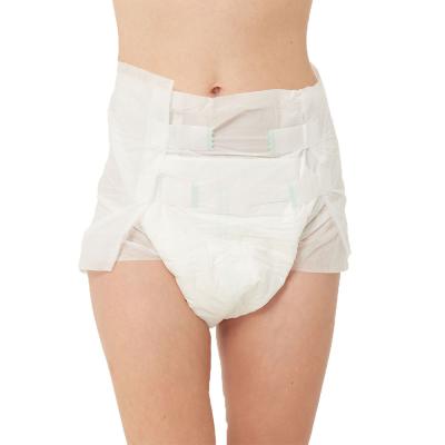 China Customized Private Label Adult Baby Diapers with Fluff Pulp and Soft Nonwoven Top Sheet for sale