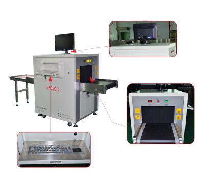 China 38 AWG Resolution X Ray Security Scanner , Friendly Interface Baggage Scanner Machine for sale