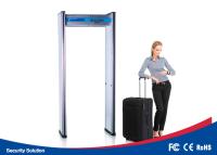 China 0 - 99 Sensitivity Walk Through Security Scanners Waterproof With 6 Detecting Zones for sale