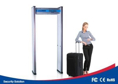 China 0 - 99 Sensitivity Walk Through Security Scanners Waterproof With 6 Detecting Zones for sale