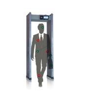 China Multi - Alarm Sounds Walk Through Metal Detector 8 Zones For Airport Hotel Inspection for sale