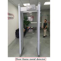 China Six Zones Walk Through Metal Detector 2200 x 860 x 440mm Vertical Dimension for sale