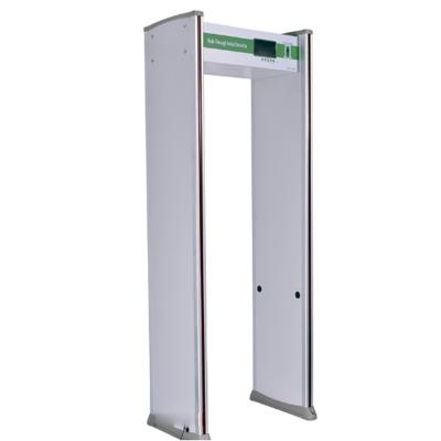 China 24 Zones Portable Door Frame Metal Detector , Security Walk Through Gate 8W for sale