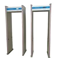 China 8 Zones Walk Through Metal Detector Humanoid Alarm Indicator Door Frame Light Alarm for sale
